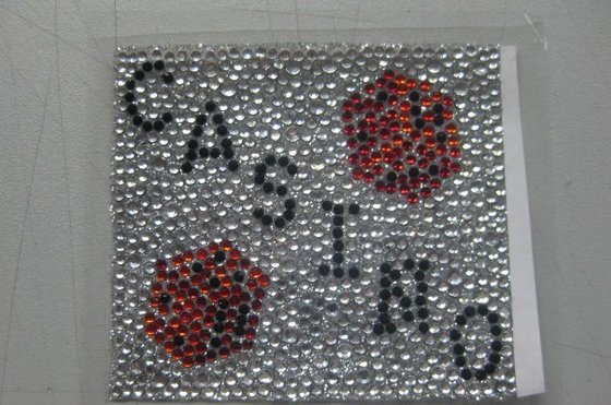 Pedra acrílica folhas adesivas impressas das etiquetas para a decoração do telefone móvel
