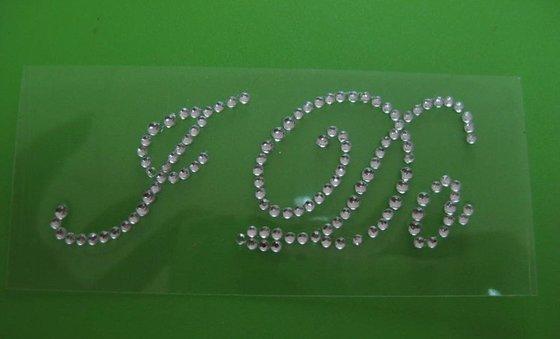 Pedra acrílica folhas adesivas impressas das etiquetas para a decoração do telefone móvel