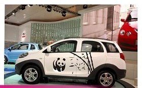 As etiquetas autoadesivas impressas carro do PVC/costume imprimiram etiquetas para a tampa dos carros
