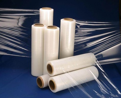 O PVC transparente/imprimiu o filme de psiquiatra, psiquiatra que empacota o filme para as garrafas que ligam