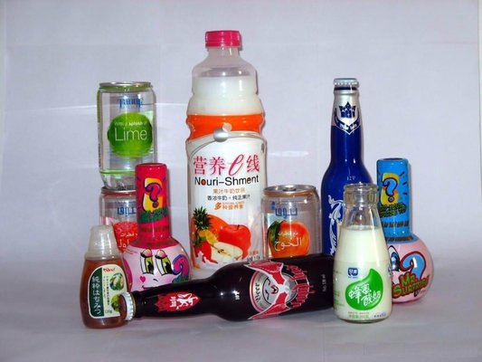 O grupo do PVC imprimiu o filme de psiquiatra para a água mineral/garrafa das bebidas