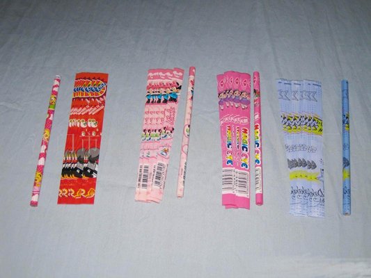 Filme de psiquiatra impresso uso da embalagem do lápis do PVC, filme do envolvimento de psiquiatra para o lápis