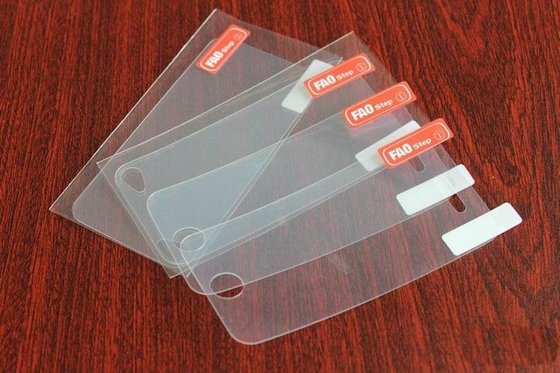 Filme protetor cortando do telemóvel do PVC para a proteção da tela, espessura de 0.3mm
