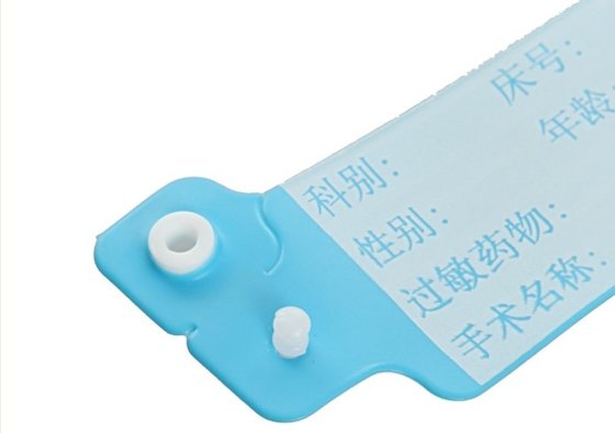 Punhos plásticos do uso do Hospital Geral com multi cores 19mm x 170mm