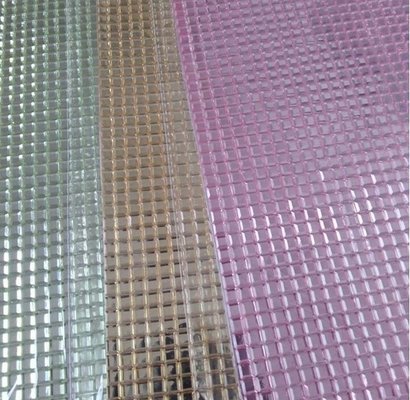 Folhas autoadesivas quadradas coloridas do cristal de rocha para a decoração 6MMx6MM do telefone móvel