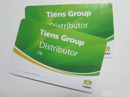 50 microns Plastic Adhesive Ticket Labels Plastic Double Sided Card Labels