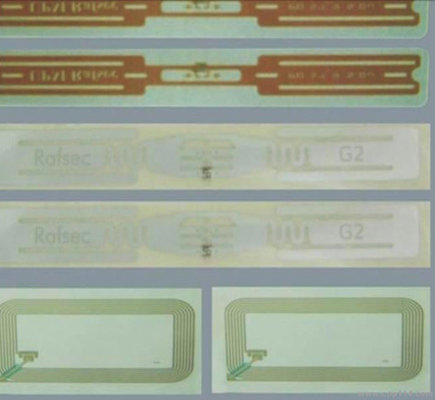 Impressão autoadesiva da tela das etiquetas RFID do metal em Smart Card