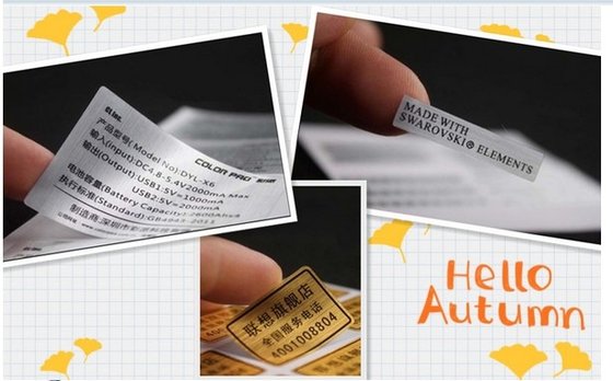 ANIMAL DE ESTIMAÇÃO de prata etiquetas adesivas impressas escovadas com cor e logotipo personalizados