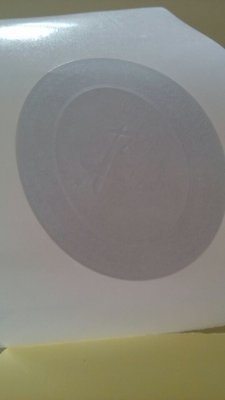 Os sentidos da luz gravaram a etiqueta adesiva impressa/etiquetas pegajosas impressas