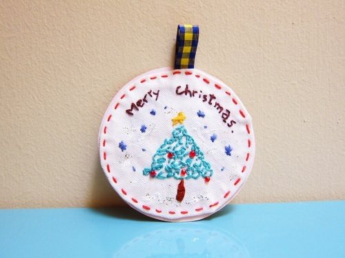 O cair impresso papel do presente do Natal etiqueta o costume com a corda