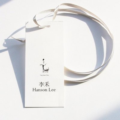 Round Garments Custom Hang Tags Cotton Rope Colorful Printing