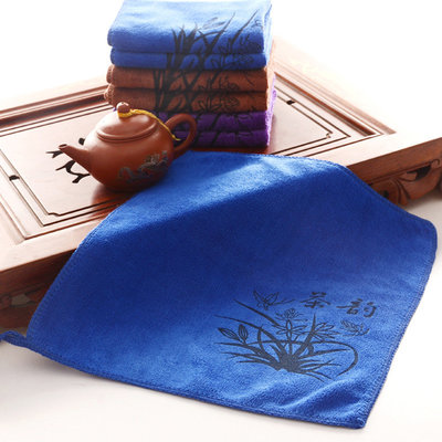 Velour Tea Microfiber Beach Towels Woven Techniques Full Colour Printing