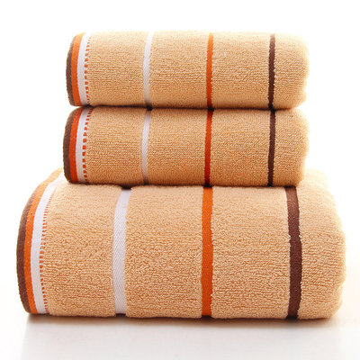 Light Color Hotel Bath Towel /  Ultra Absorbent Towel For Swimming