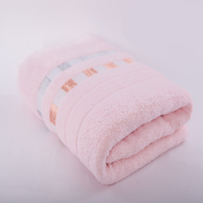 Quick Dry Jacquard Bath Towels Royal Home Textile With Reactive Print
