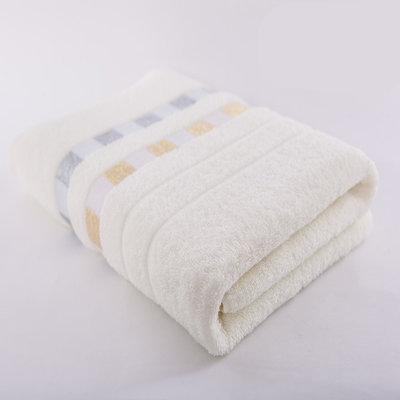 Quick Dry Jacquard Bath Towels Royal Home Textile With Reactive Print