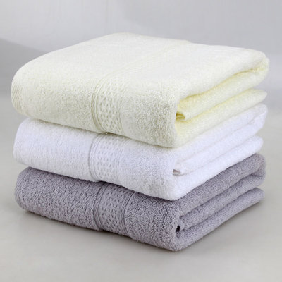 Turkish Style Velour Cotton Bath Towels Custom Simply Soft And Lasting Color