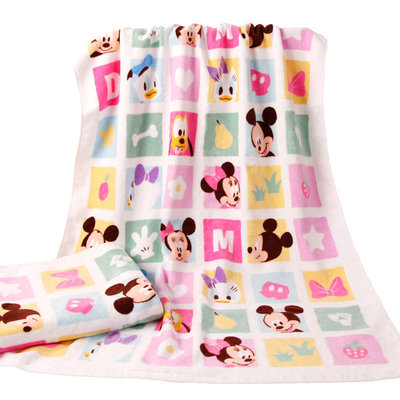 Mickey Series Disney Beach Towels High Purity Velour And Terry Cotton