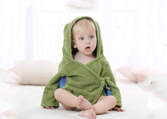 Luvable Friends Thick Poncho Hooded Towel With Dinosaur Animal Carton