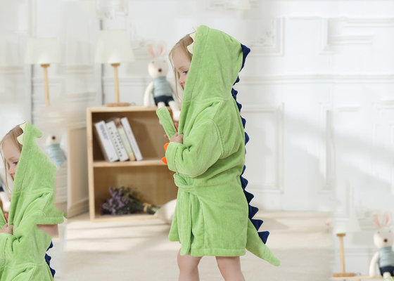 Three Elephant Dinosaur Hooded Beach Towels For Childrens Festival Gift