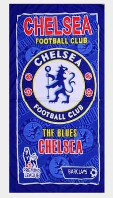 Flage Sports Cooling Towels Chelsea Navy Football Club Beach Towels