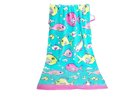 Tailored Large Sun Lounger Beach Towel High Grade Pure Cotton Materials
