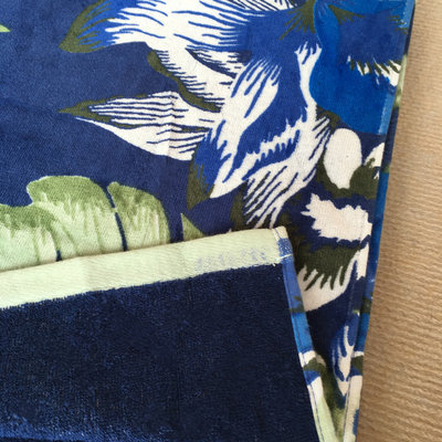 Satin Reversible Large Beach Blanket / Thick Beach Towels 104 X 180cm
