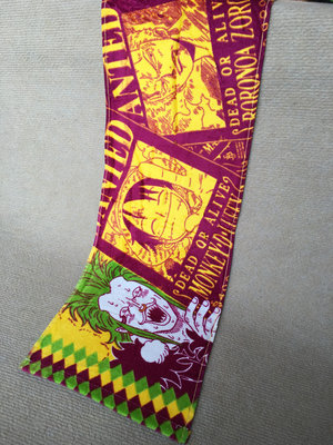One Piece Sports Cooling Towel Cartoon Characters Printed For Decoration