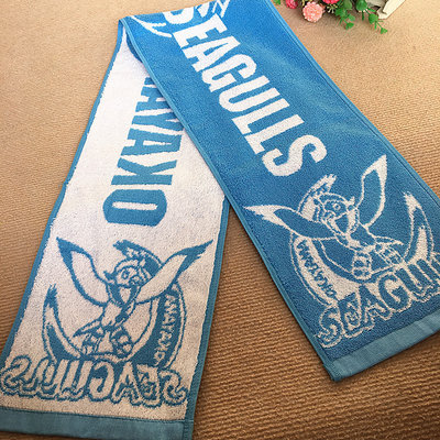 Plain Dyed Woven Sports Cooling Towel Jacquard Logo Sports Golf Cotton Towels