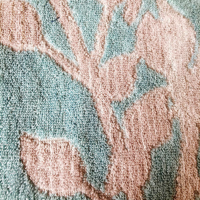 Decorative Jacquard Bath Towel Plain Woven