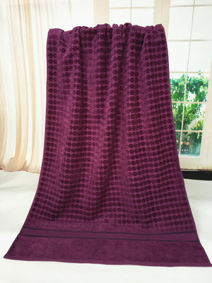 Luxury Bath Towels / Hotel Beach Towels Plain Color Blanket Throw
