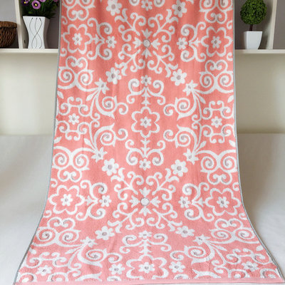 Customized Elegant Jacquard  Beach Towels