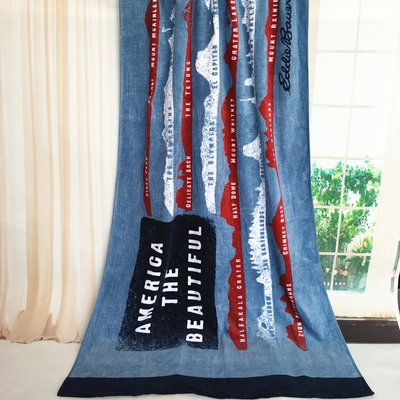 Eddie Designed Kassatex Oversized Beach Towels Rectangle 100 X 180 Cm Size