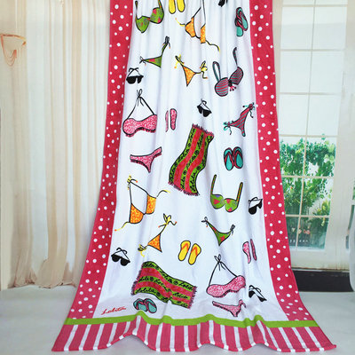 Wear Accessories Printed Beach Towel Pink Big Lounge Chair Towels