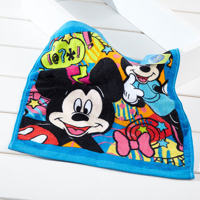 Disney Approved Supplier Customize Minnie Design Reactive Printed Beach Towels