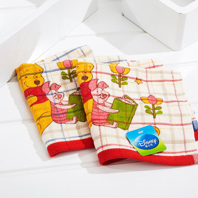 Funny Winnie Kids Disney Beach Towels Tie Dye Cartoon Suitable For Bath