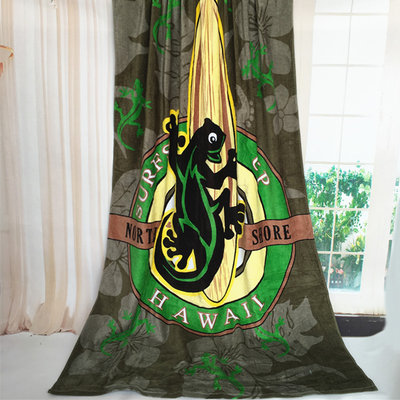 Hawaii Surf Oversized Beach Towels Clearance Lizard Animal Print Blanket