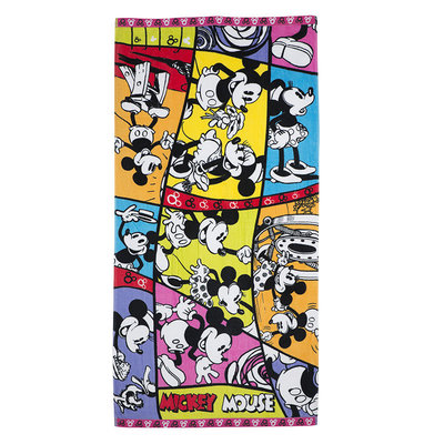 Mickey Disney Group Plain Bath Towels , Jacquard Cotton Beach Towels