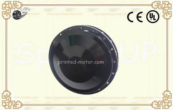 Single Output Axis Brushed Hub Motor Printed Armature For Spoke Wheel