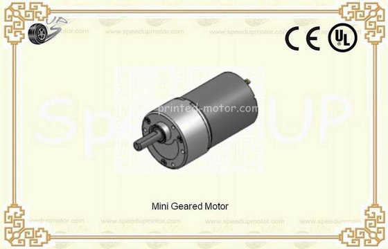 Permanent Magnet Mini Brushed DC Motor 24V Dia 35mm 100 - 120 RPM Quick Starting