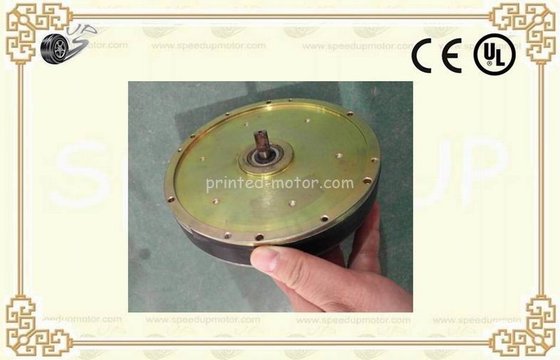 500 Watt Pancake Electric Motor Flat Brush Printed Armature Winding Motors 48V