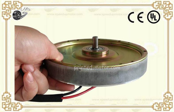 Low Rotational Inertia Brushed Printed Circuit Motor 200 Watt Pancake Servo Motor