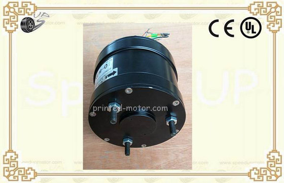 24 N.M Electric ATV Hub Motor Brushless Gearless With 500W Single Shaft / Axis
