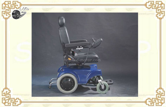 Intelligent Drive Electrical Hub Motor Wheelchair with Luxury Leather Seats and Backrest