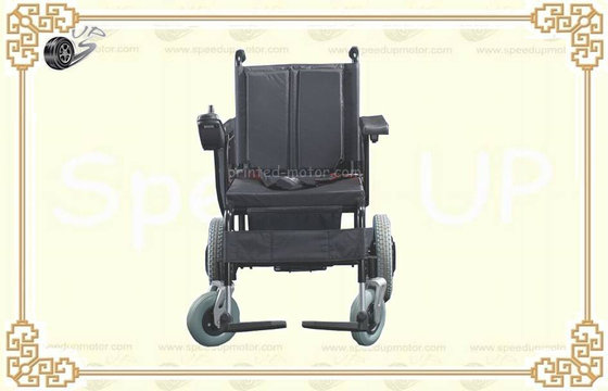 Steel Frame Electric Hub Motor Wheelchair With Anti-bump Pedal , Self Belt 1200 x 700 x 930 mm