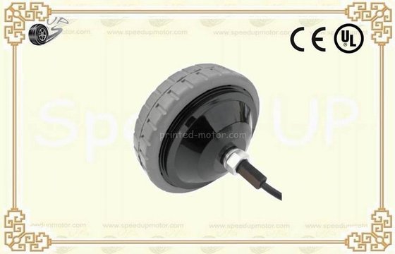 Single Output Axis 24V 75W Brushed Hub Motor for Shopping Trolley,Light Weight Powered Wheel