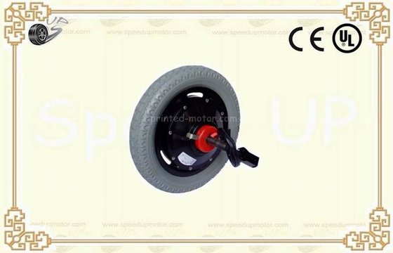12'Bicycle Hub Motors / Brush Hub DC Motor For Wheelchair 100RPM with Single Output Axis , 24V180W For Electric Vehicle