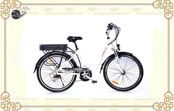 26" Portable Lithium Battery Bicycle with Middle Brushless Motor DC 36V 8Ah V Brake