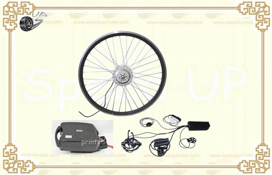 Frog Type Li-ion Battery and Geared Hub Motor Ebike Kits with Twist Throttle and Brake