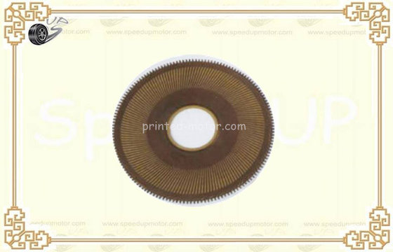 Thin Plate Pancake Print Motor Armature , DC Flat Motor Armature Slice / Sheet