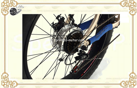 3-speed Beach Electric Bicycles E Bike with 36V18Ah Double Lithium Battery and 350w 8FUN  Motor